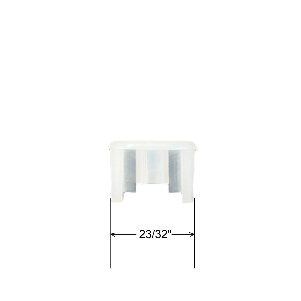 Bottom Rail End Cap for 1" Mini Blinds – Fix My Blinds