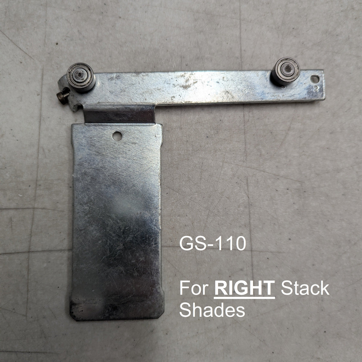 GARAGE SALE - Hunter Douglas Vertiglide Moving Bracket Assembly - Gen ...