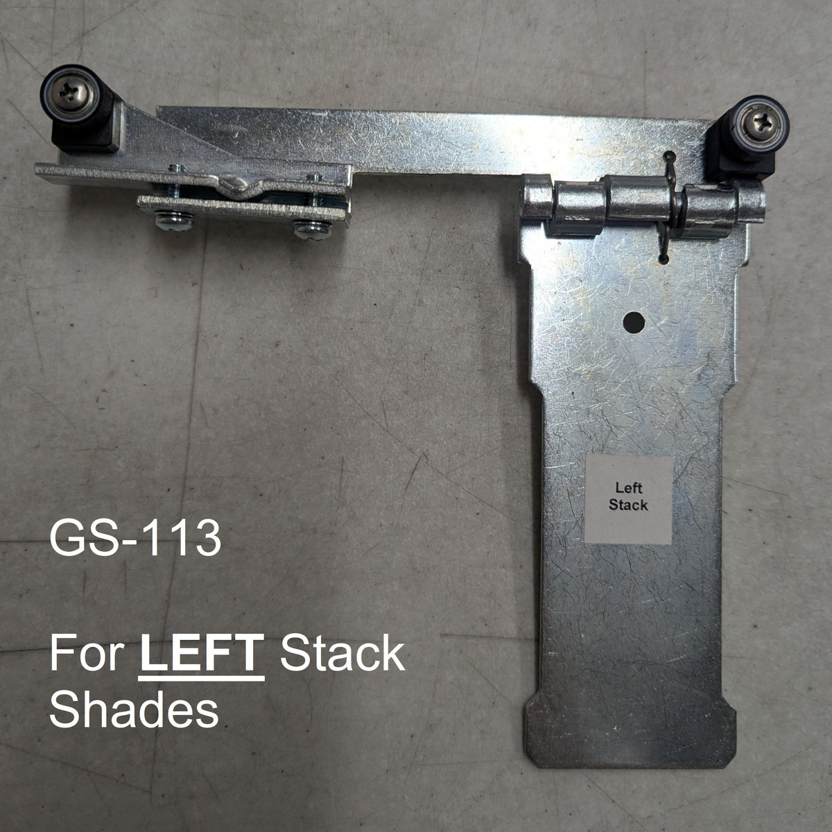 GARAGE SALE - Hunter Douglas Vertiglide Moving Bracket Assembly - Gen ...