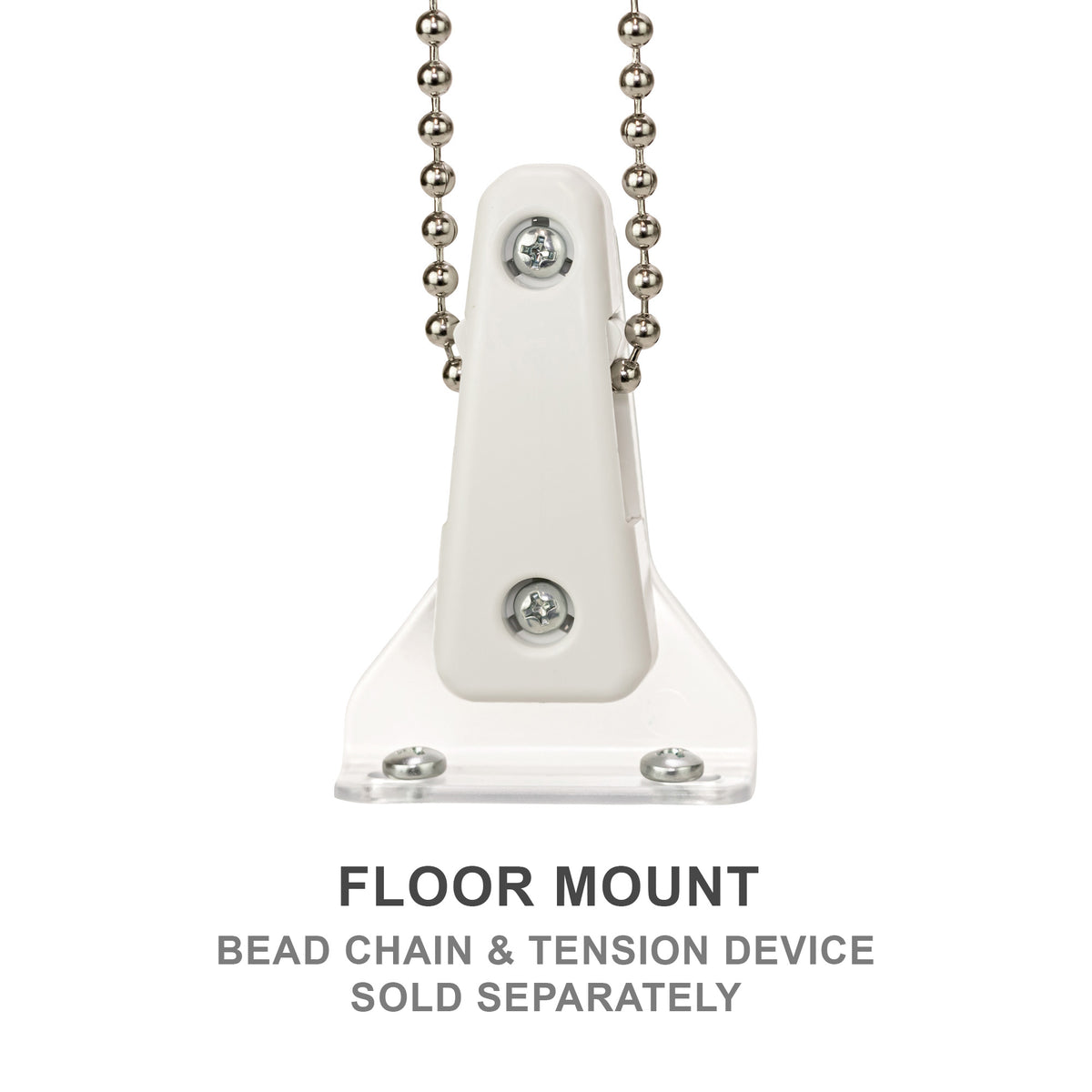 Rollease Floor Mount Bracket for the ChainHold Bead Chain Tensioner ...