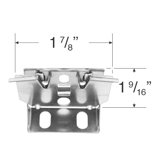 Comfortex Mounting Bracket for Cellular Honeycomb Shades with a 1 3/8 ...