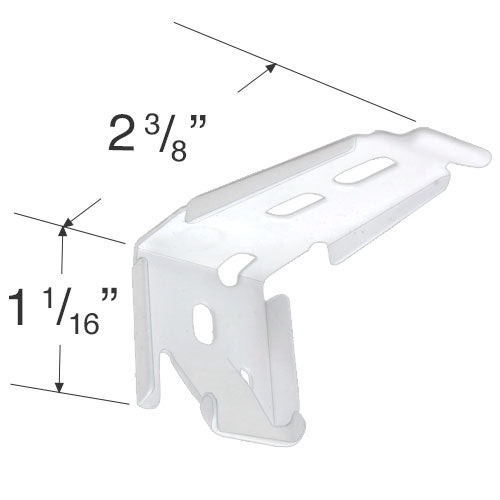 Hunter Douglas 2 3/8" Mounting Bracket for Cellular Shades With the Co ...