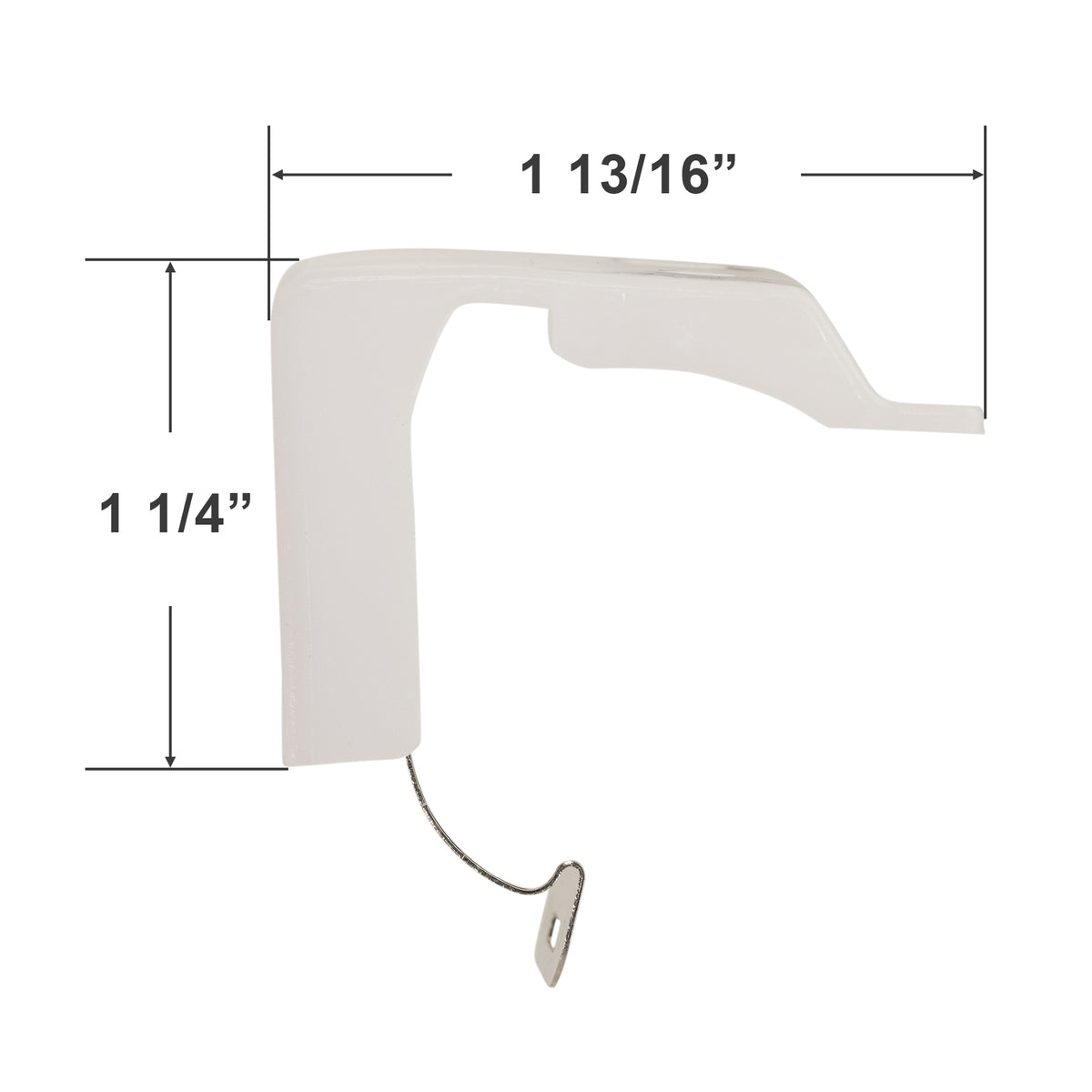 Lowes Project Source Mounting Bracket for Cordless 1" Mini Blinds – Fix ...
