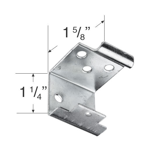 Center Support Bracket for 1" Mini Blinds With a 1" x 1 1/2" Headrail ...