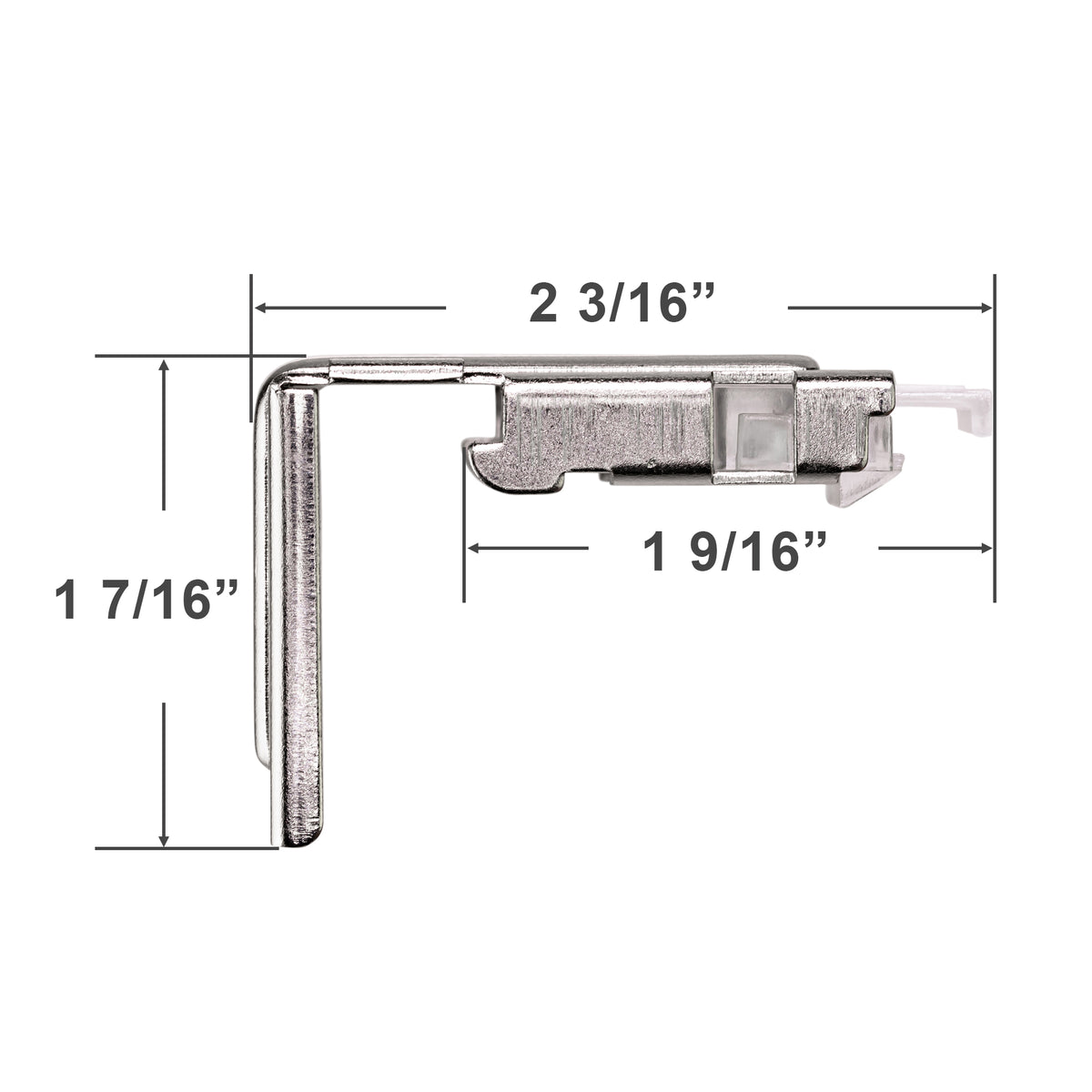 Levolor Mounting Bracket for Cordless Fabric and Solar Roller Shades a ...