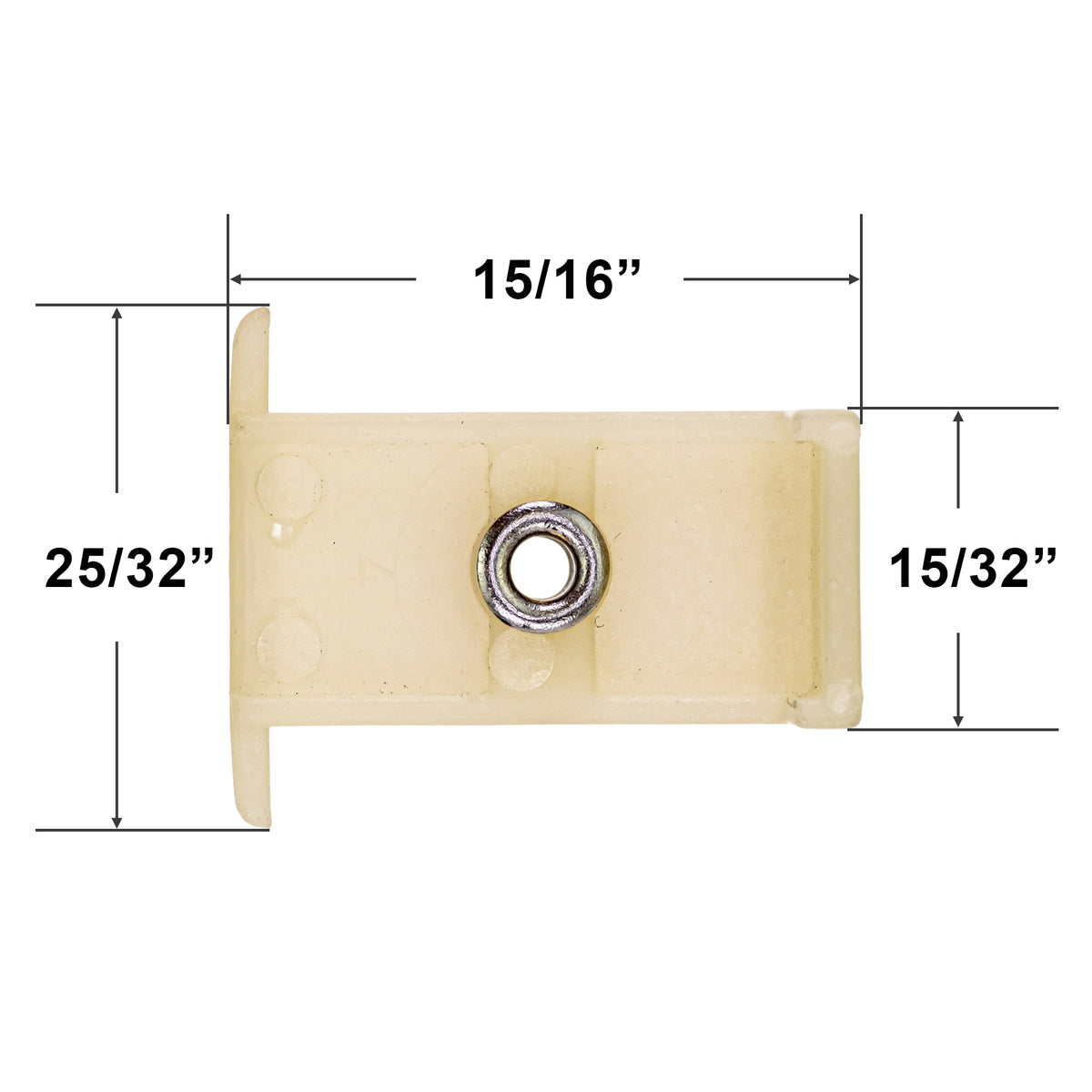 Cord Guide for Honeycomb Shades with a 1" Wide Headrail – Fix My Blinds