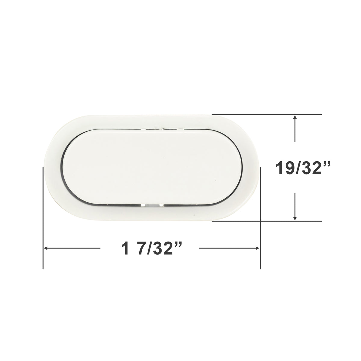 Alta & Comfortex Bottom Rail Button for Cordless Lift & Lock Wood & Fa ...