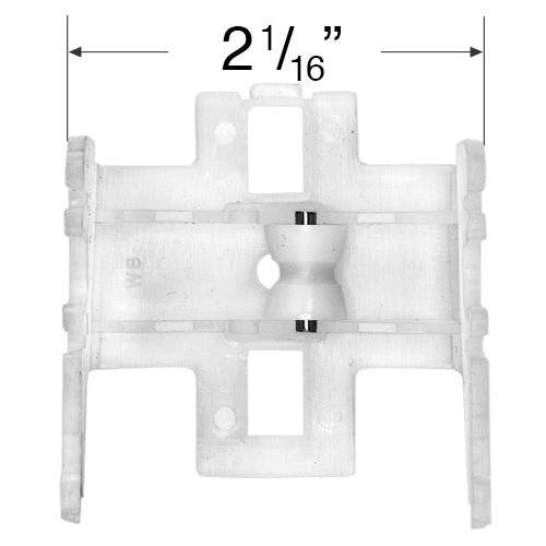 Cradle for 2" Horizontal Blinds with String Ladder - 2" x 2 1/4" Headr ...