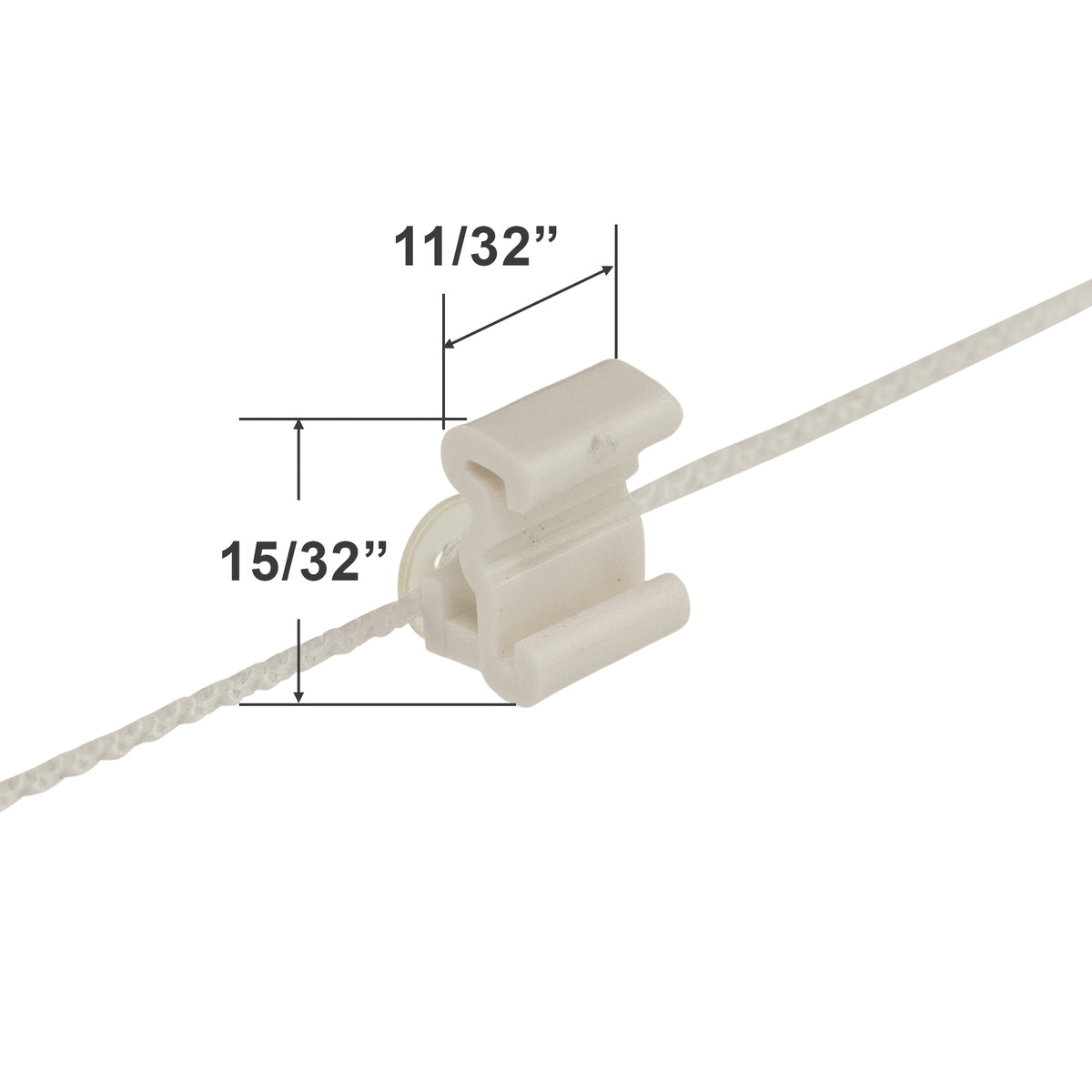 Levolor Spacer Cord with Clips for Roman Shades with Ridged Ribs – Fix ...