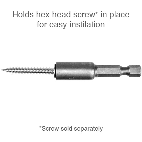 Magnetic Hex Head Screw Driver for Standard Drills – Fix My Blinds