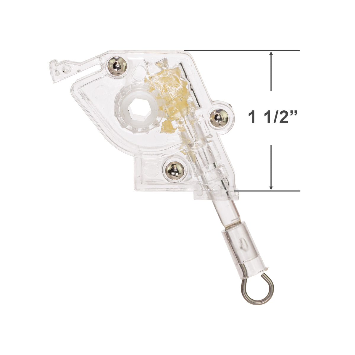 Low Profile Wand Tilt Mechanism with 1/4" Hex Hole for Horizontal Blin ...