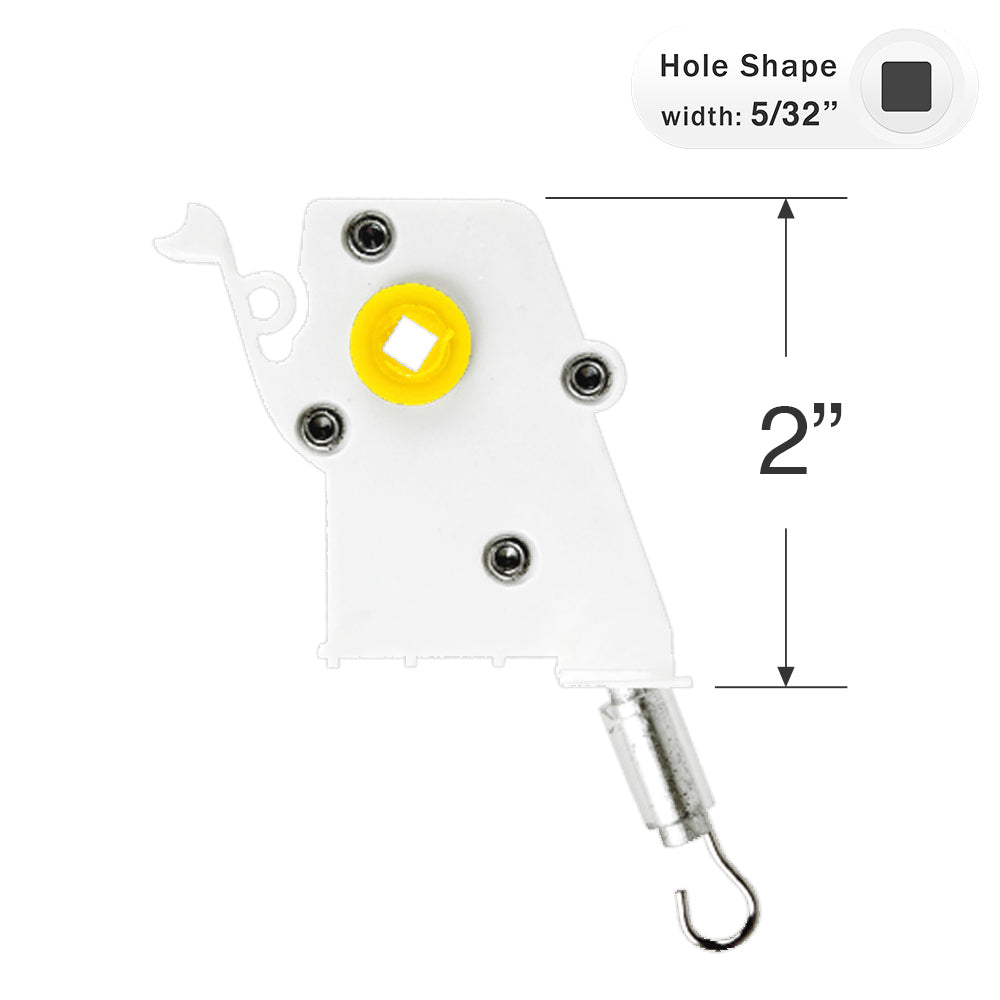 Heavy Duty High Profile Wand Tilt Mechanism with 5/32" Square Hole for ...