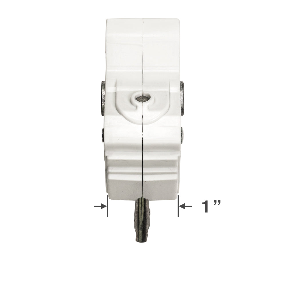 Bali and Graber Low Profile Wand Tilt Mechanism with a 1/4" Square Hol ...