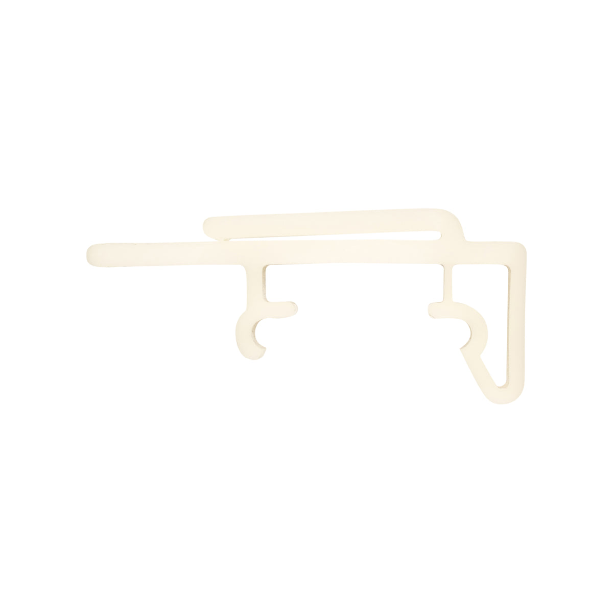 Valance Clip for Vertical Blinds with a 1 1/2" Rounded Headrail and a ...