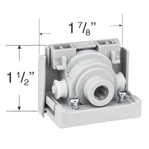 Cord and Bead Chain Operated Control End Set for Veritcal Blinds with ...