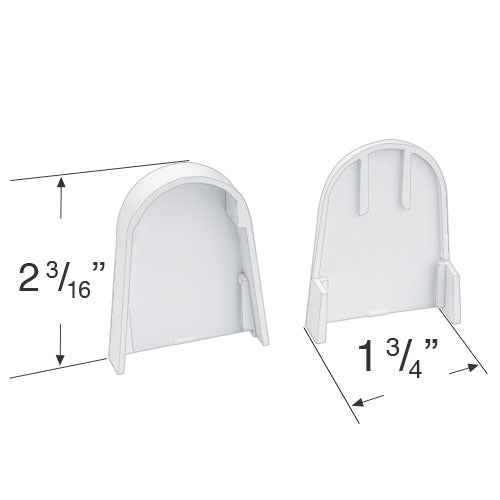 Rollease R-Series 360 Mounting Bracket Covers for Roller Shades with R ...