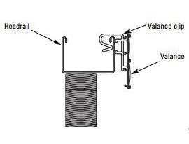 Levolor Hidden Valance Clip for Vinyl Valances – Fix My Blinds